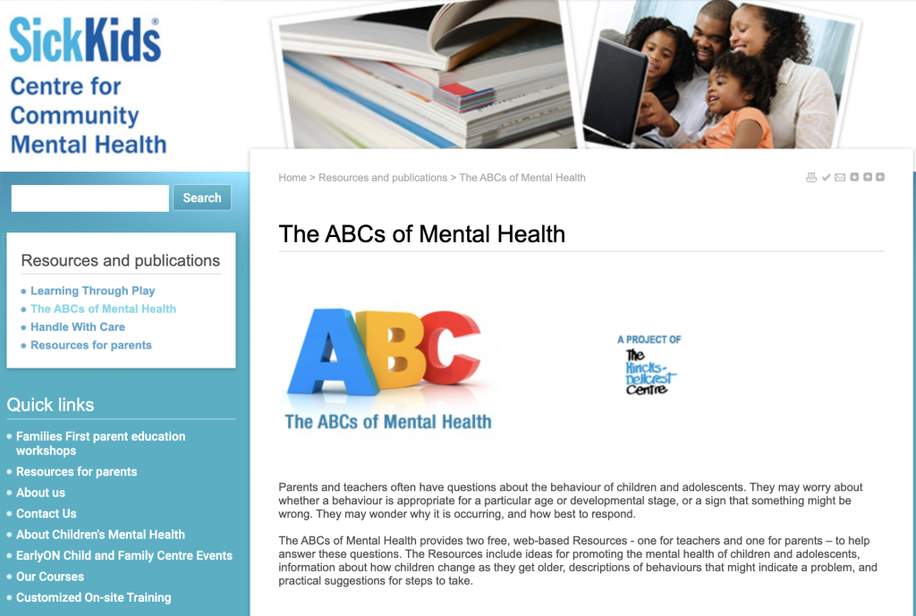 The ABCs of Mental Health – Katie’s Education Blog